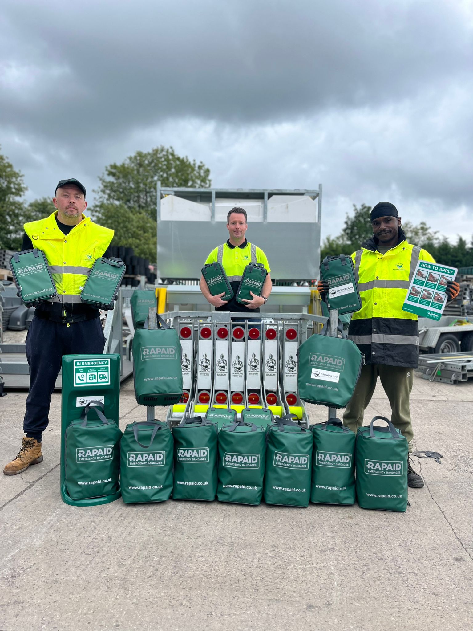 Emergency bandage kits to be provided on HVM deployments | Counter ...